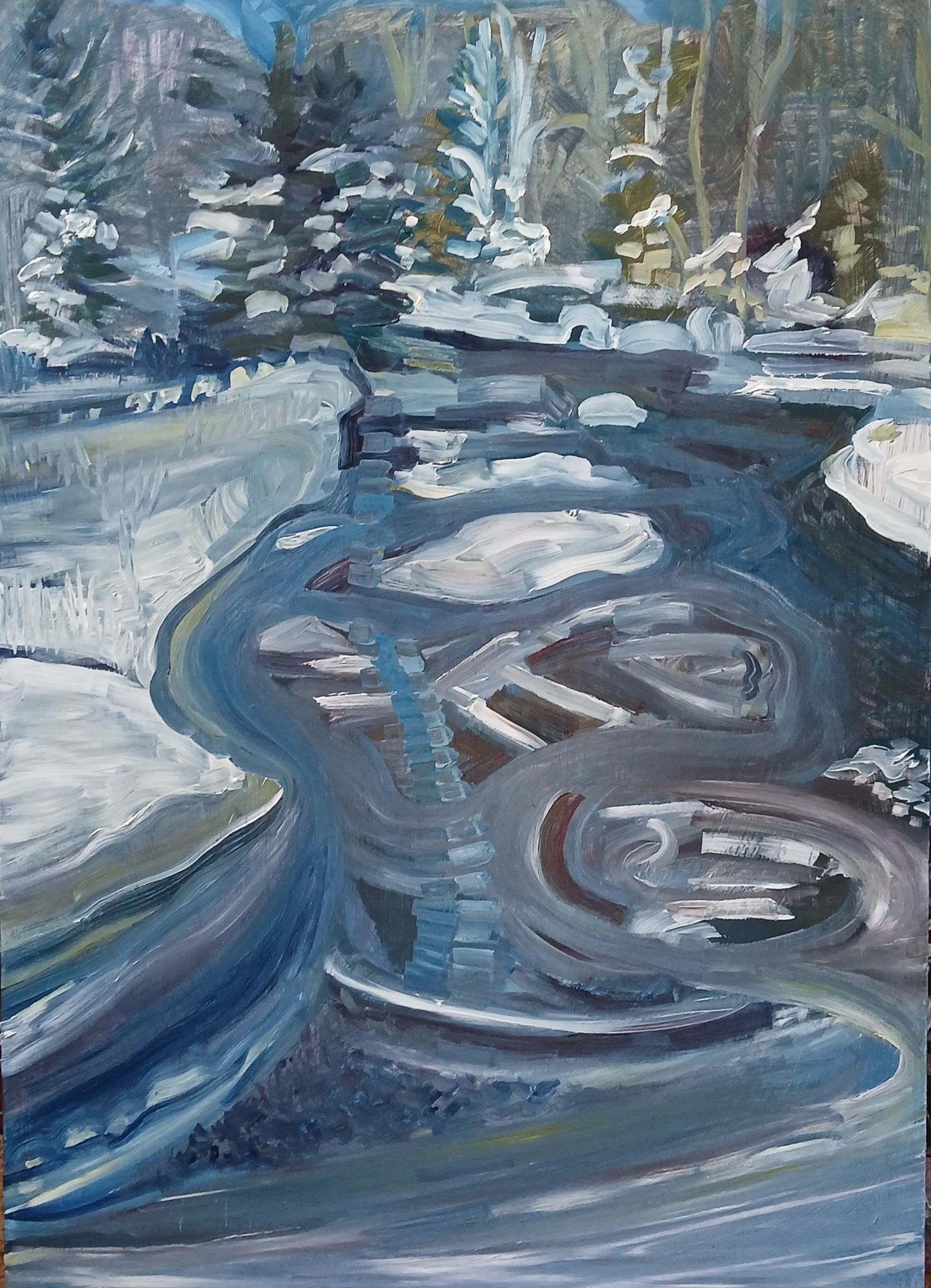 PAINTING – Downeast | True Blue Island