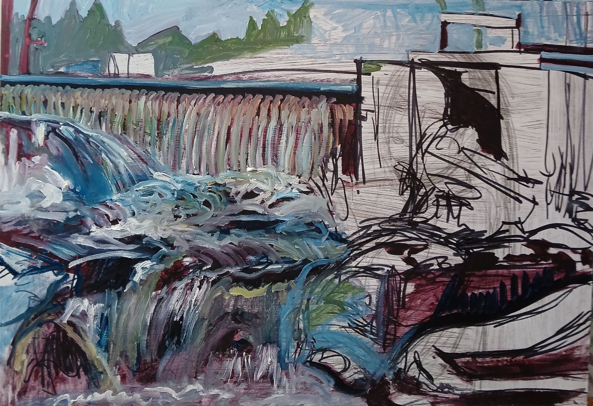 PAINTING – Downeast | True Blue Island